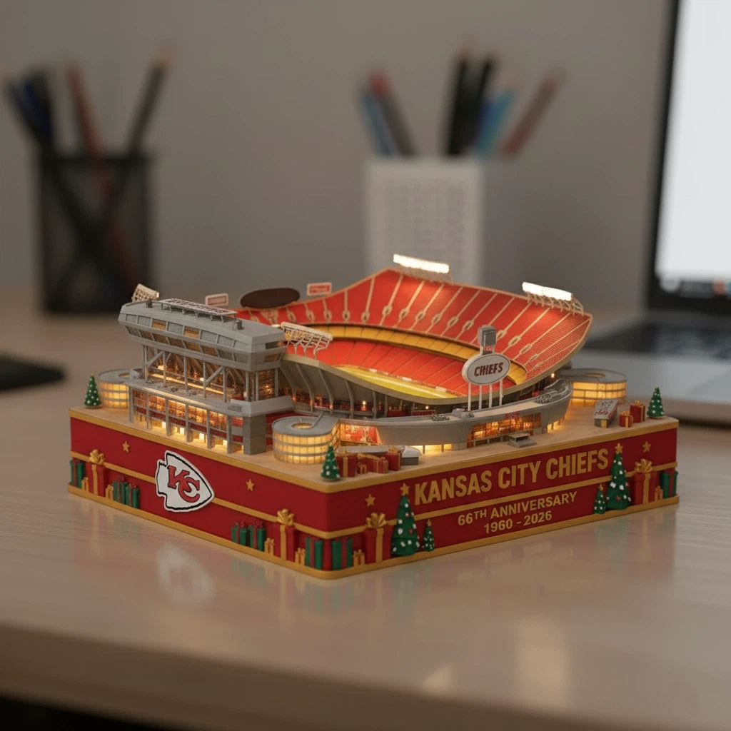 Kansas City Chiefs 66th Anniversary Arrowhead Stadium Light-Up Collect ...
